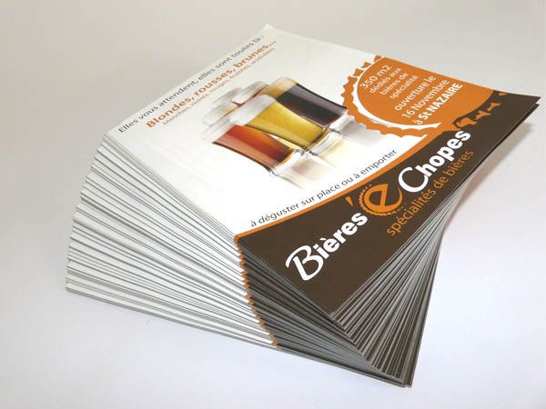Flyers pour entreprises ou associations - Nantes-Gravure